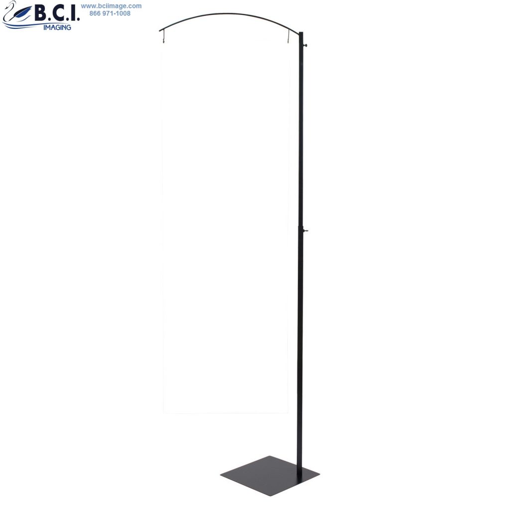 Curved Cantilever Banner Display Hardware – BCI Imaging Supplies