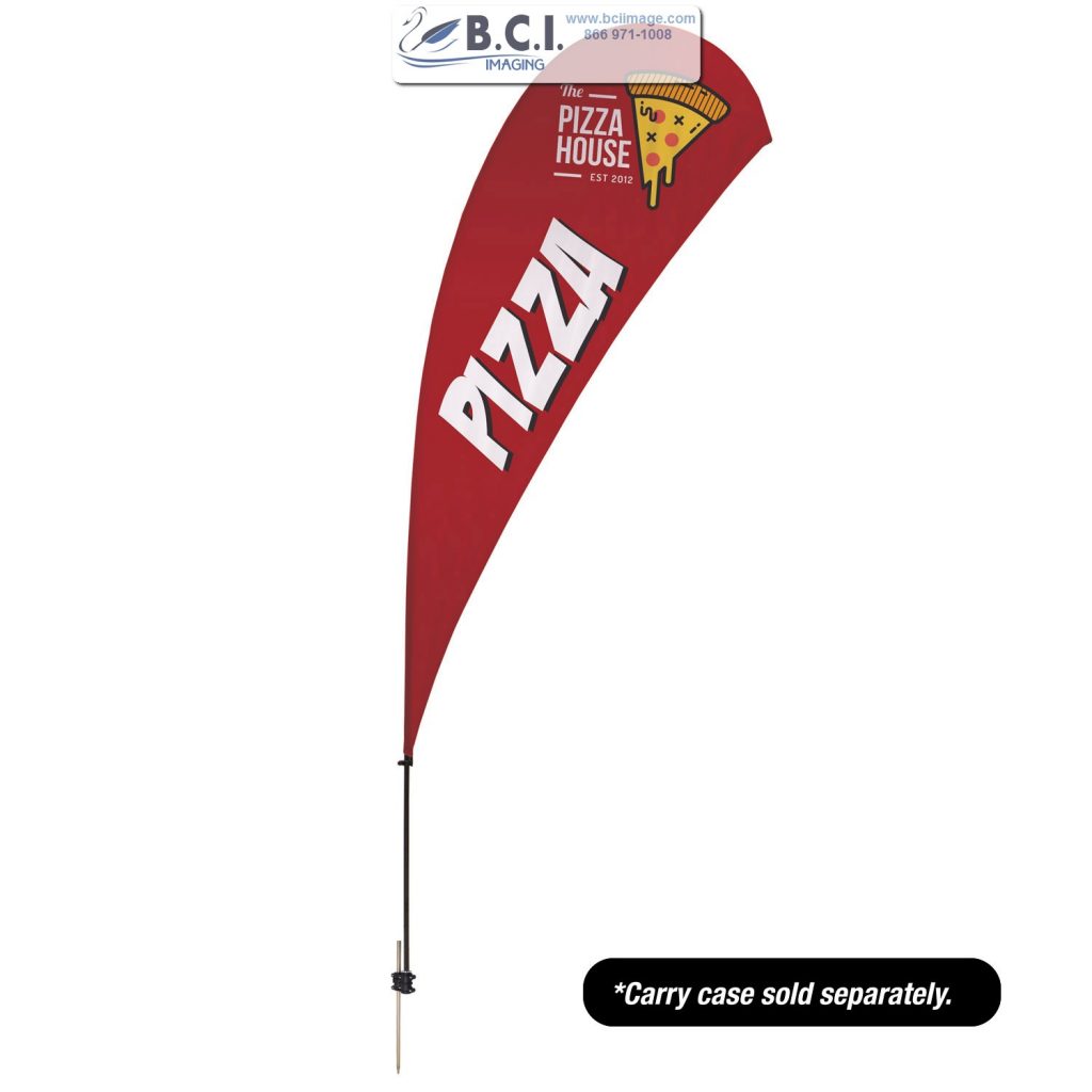 13′ Value Teardrop Sail Sign Kit (Double-Sided with Ground Spike) – BCI ...