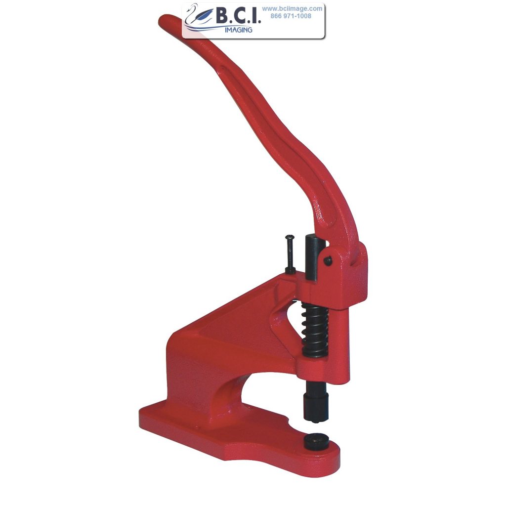 Grommet Machine with #2 Die (Red) – BCI Imaging Supplies
