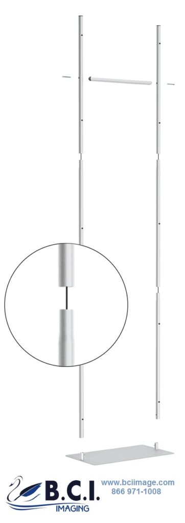 SIMPLE STANDEE 72″ X 36″, BLACK – BCI Imaging Supplies