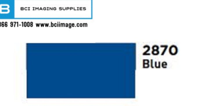 Arlon 2500-2870 Blue Translucent Cal Vinyl – BCI Imaging Supplies