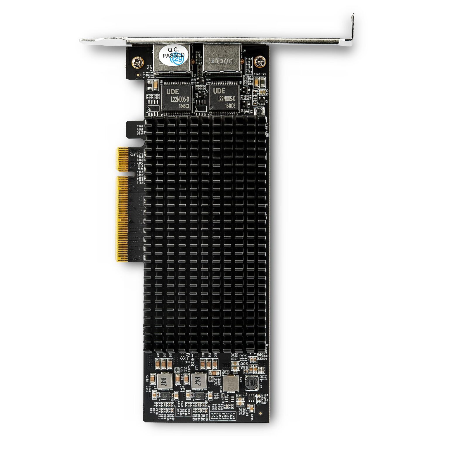 Dual Port 10G PCIe Network Adapter Card – Tehuti TN4010 10GBASE-T ...