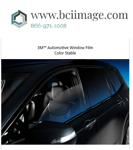 3M Automotive Window Film Color Stable 20% – BCI Imaging Supplies